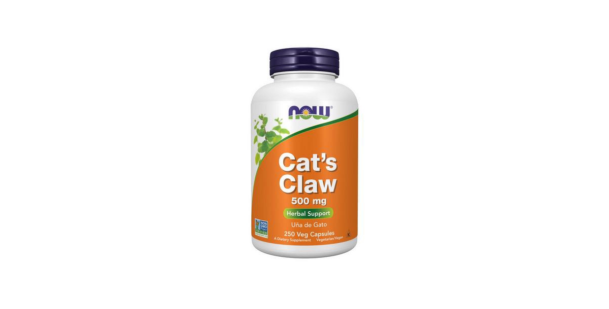 Click here for Now Foods Cats Claw  500 mg  250 Caps - White back... prices