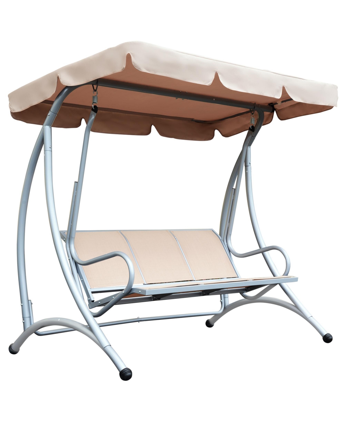 Click here for Flynama 3-Seat Outdoor Porch Swing Chair  Patio Sw... prices