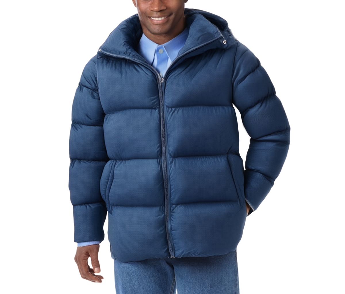 Click here for KingSize Big & Tall Hipster Quilted Puffer - Dark... prices