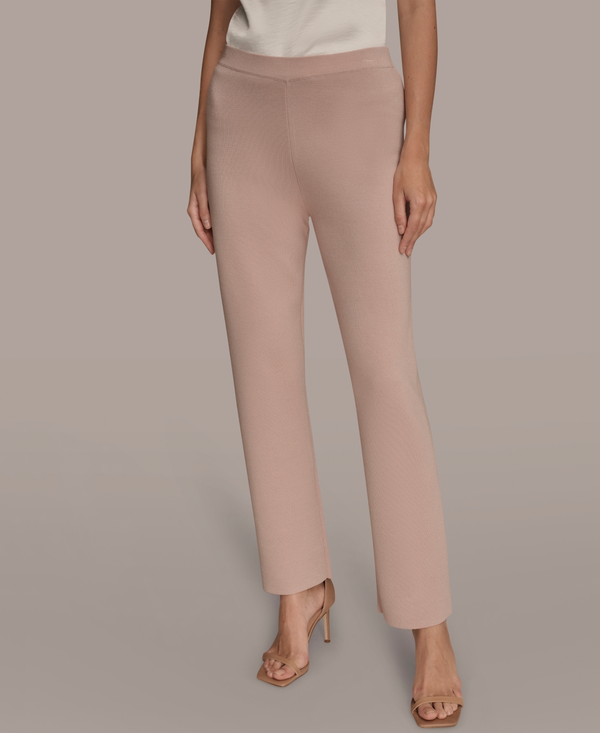 Click here for Donna Karan New York Womens Mid Rise Knit Straight... prices