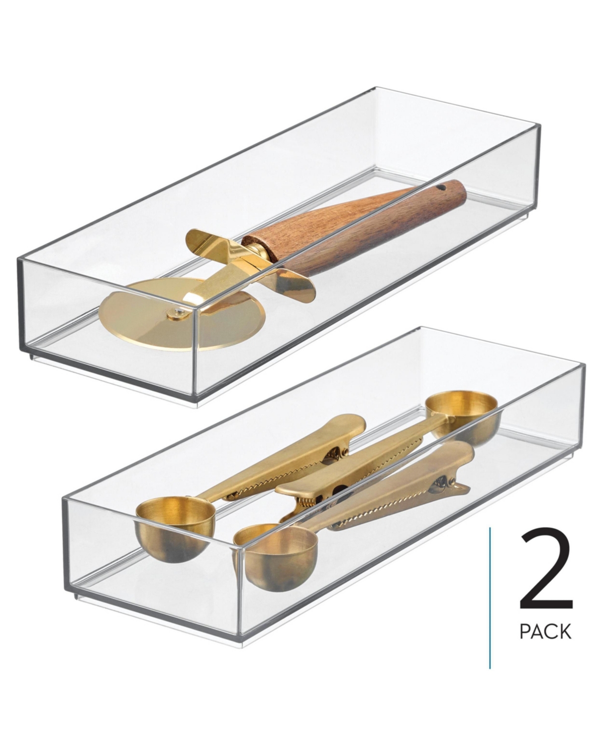 Click here for iDesign Clarity Drawer Organizer - Clear prices