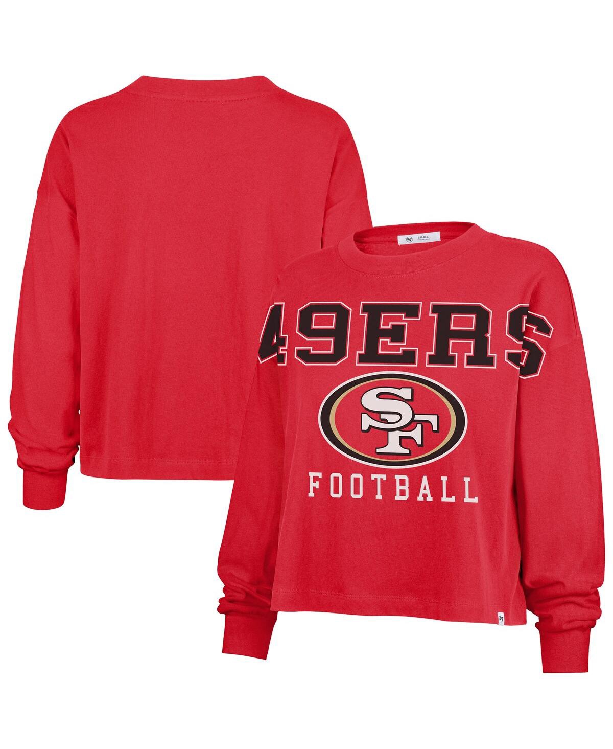 Click here for 47 Brand Womens Scarlet San Francisco 49ers Outrea... prices