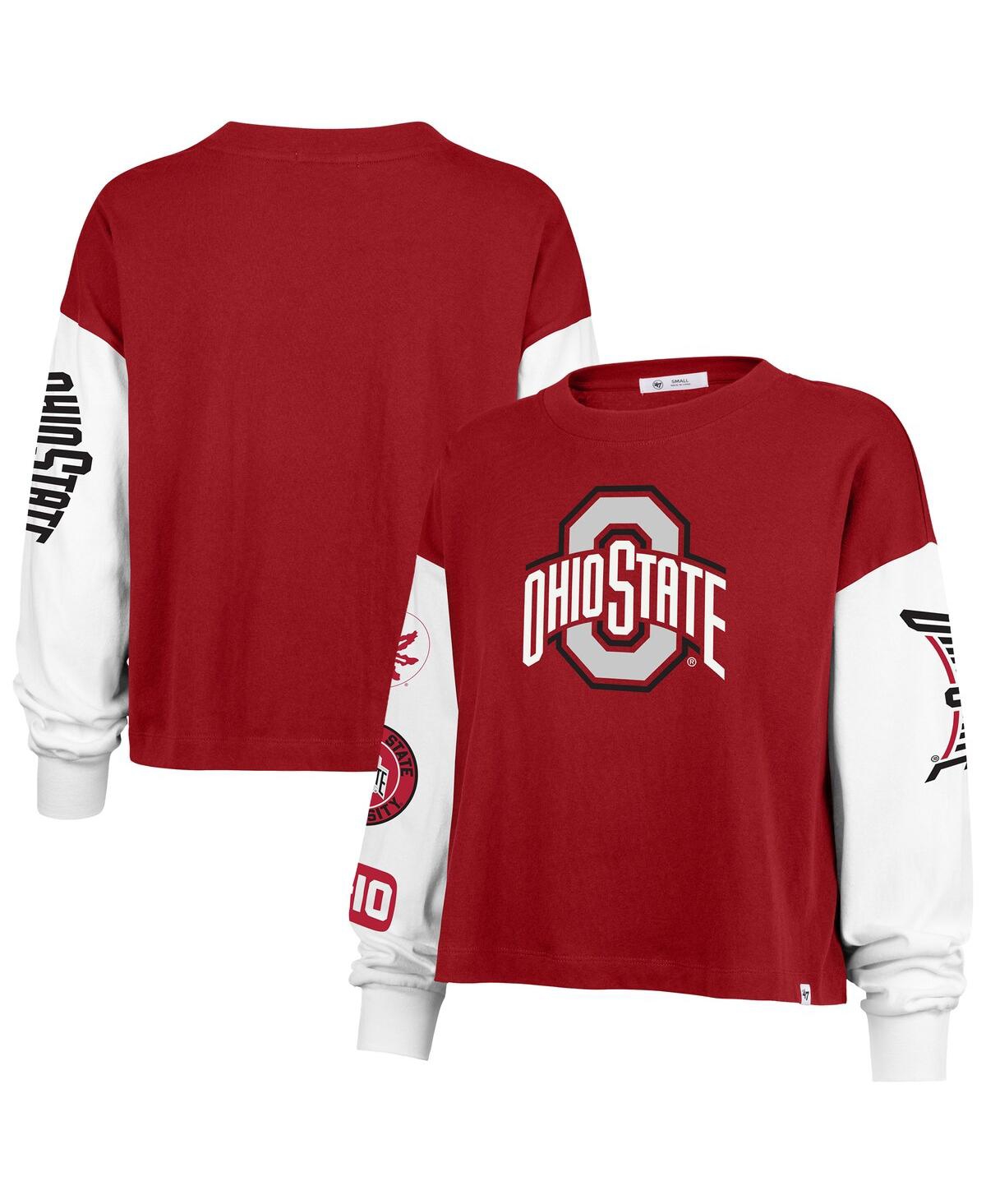 Click here for 47 Brand Womens Scarlet Ohio State Buckeyes Sydney... prices