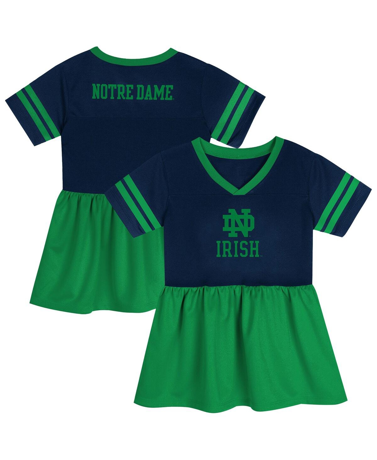 Click here for Outerstuff Girls Preschool Navy/Green Notre Dame F... prices