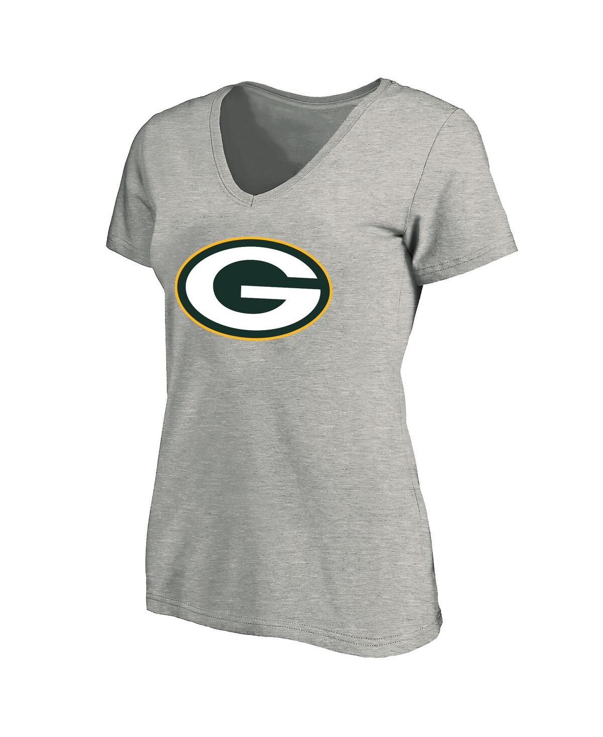 Click here for Fanatics Womens Heather Gray Green Bay Packers Plu... prices