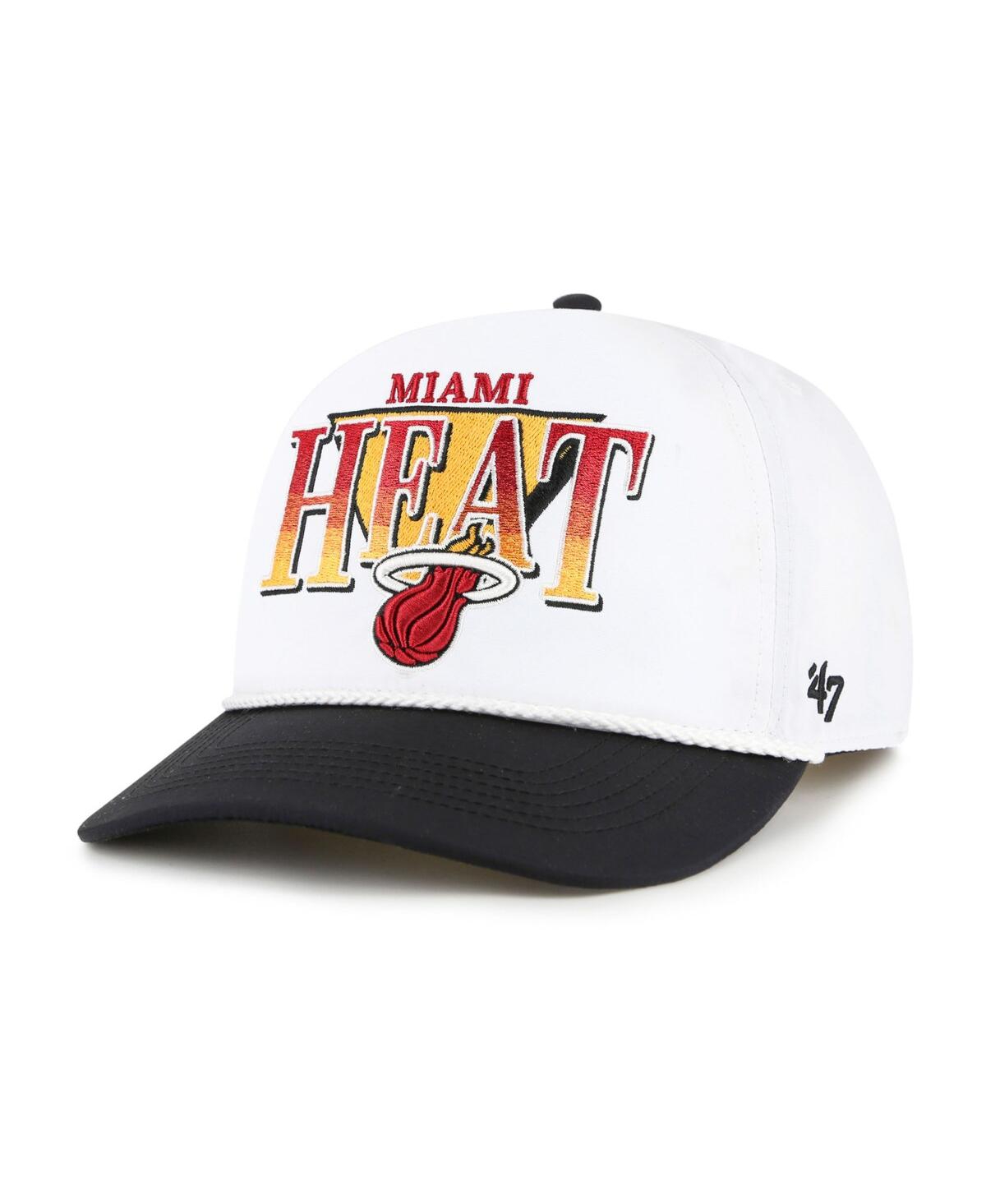Click here for 47 Brand Mens White/Black Miami Heat Tribute Two-T... prices