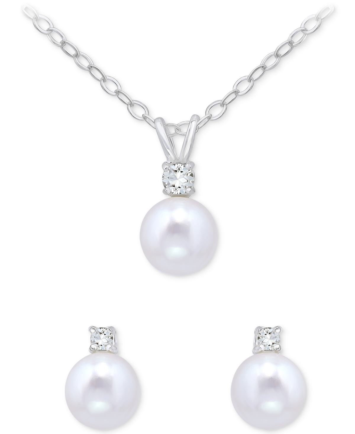 Click here for Giani Bernini Sterling Silver Earrings and Necklac... prices