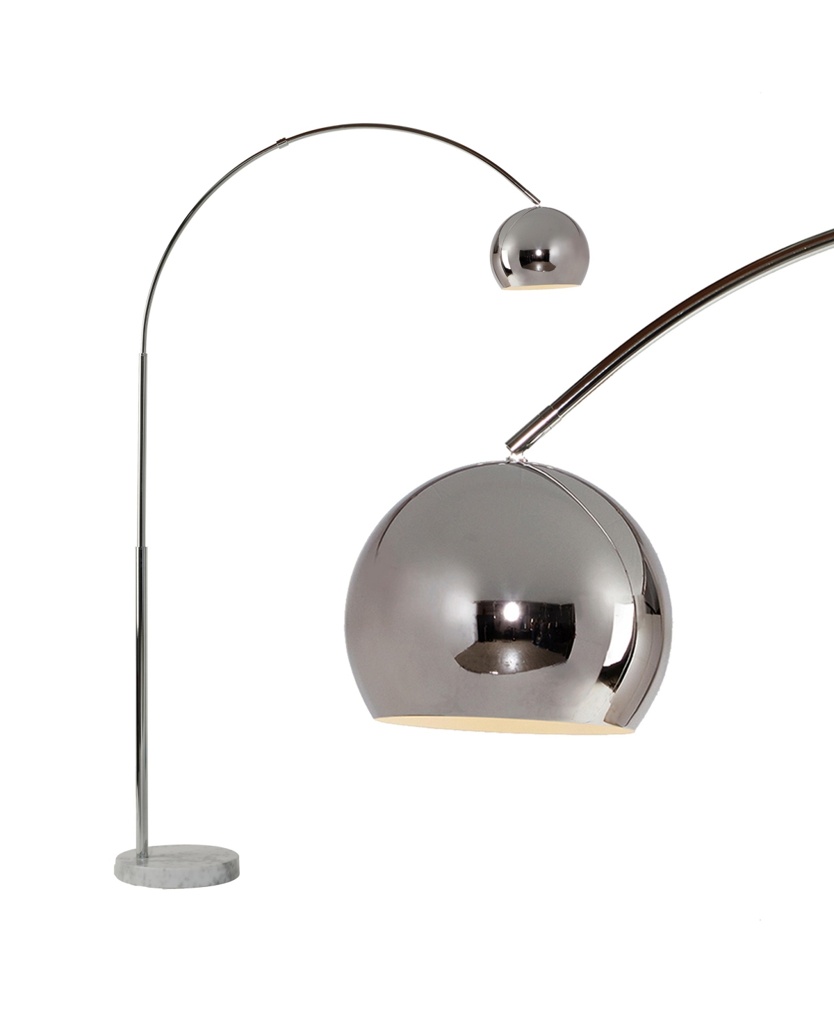 Click here for Olivia Led Contemporary Arc Floor Lamp with Heavy-... prices