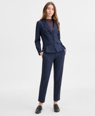 Click here for Liverpool Los Angeles Blazer Mock Neck Top Pants prices