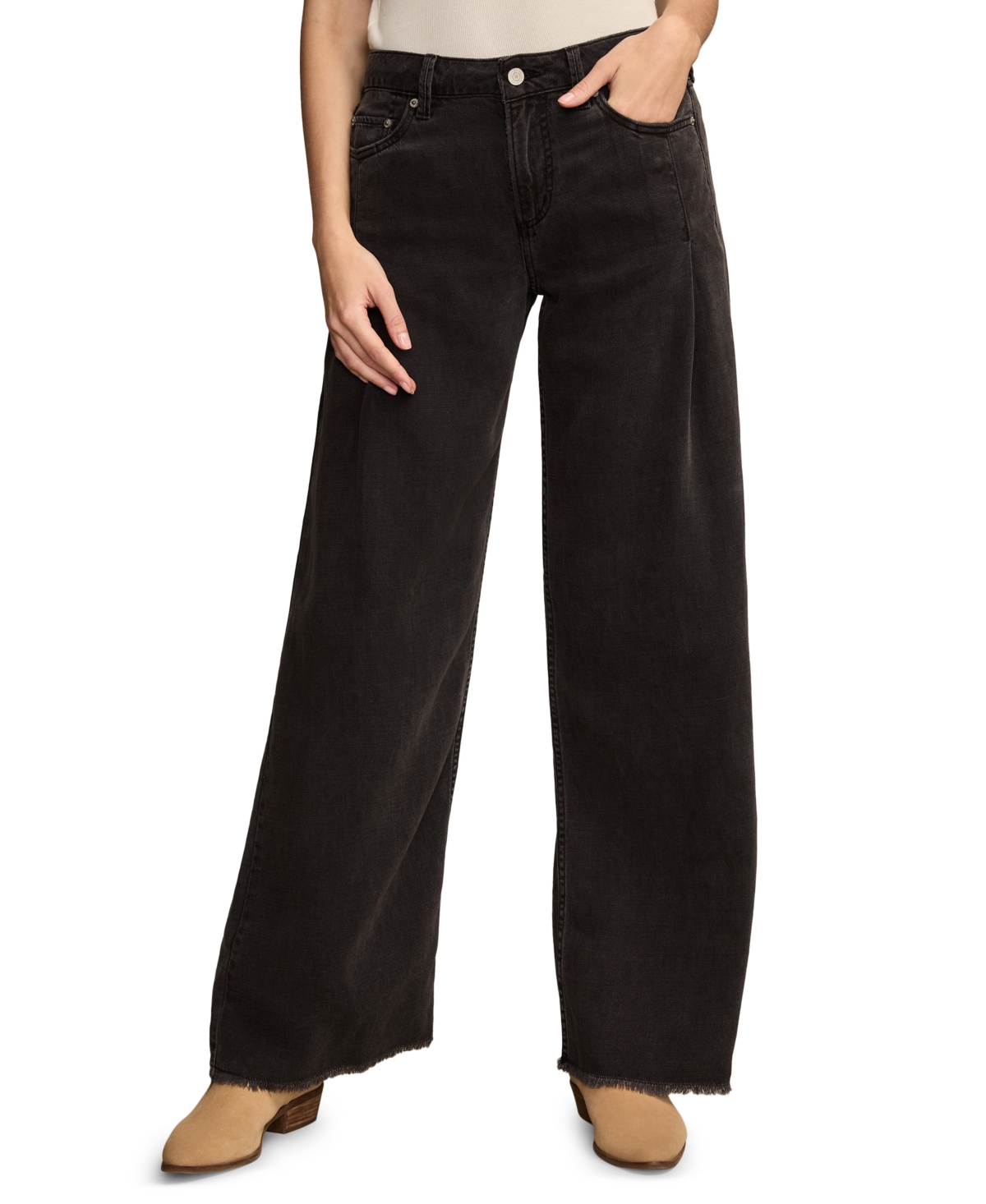 Click here for Lucky Brand WomensÂ Liquid Denim Luxe Palazzo Jean... prices