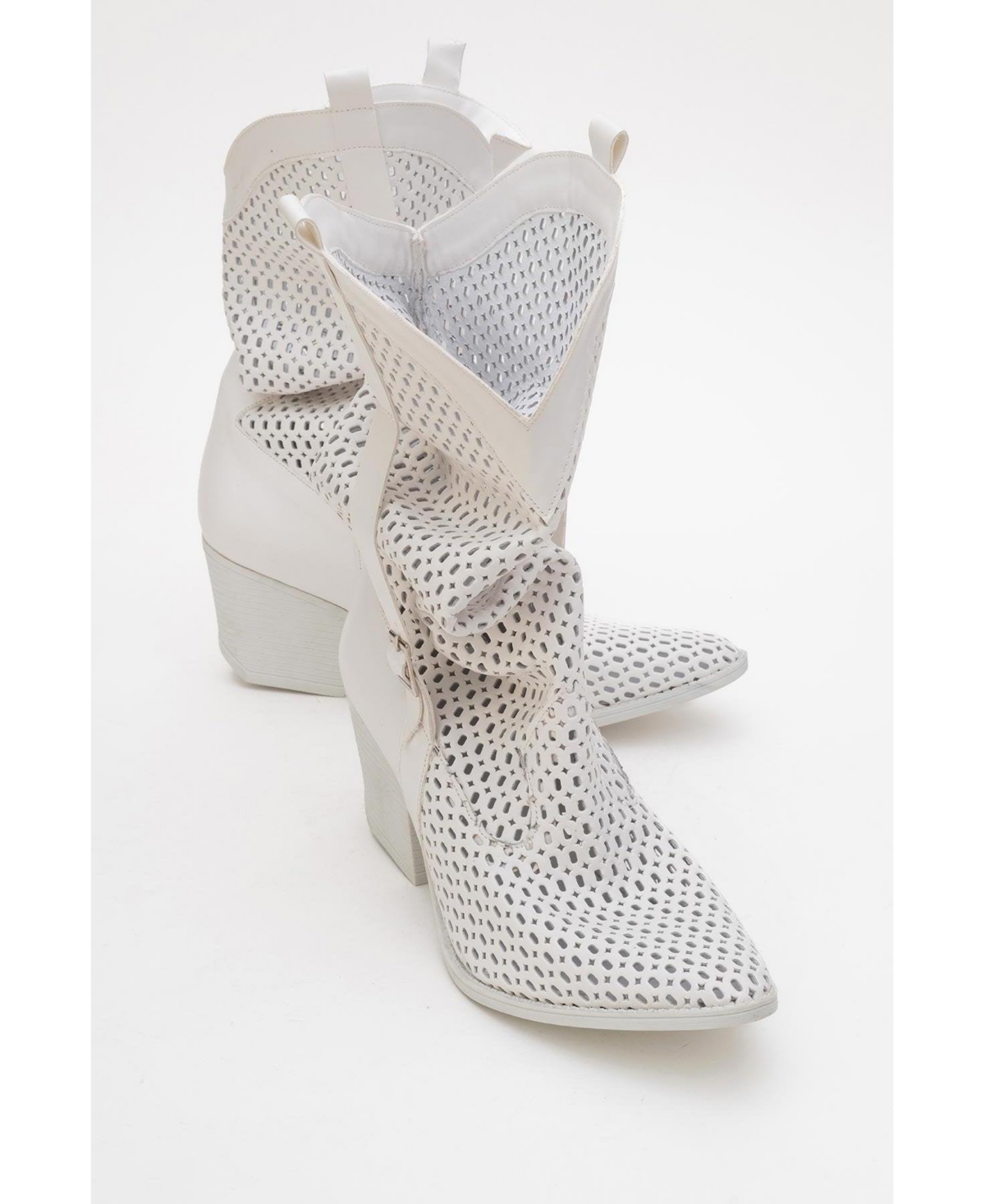 Click here for Prologue Shoes Larry Elasticated Block Heel Boot -... prices