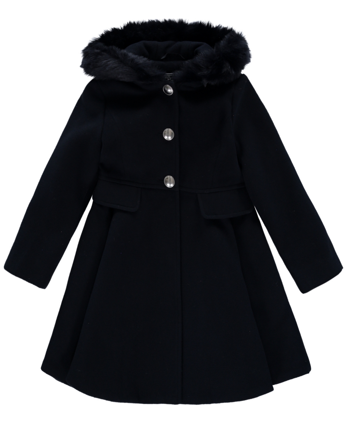 Click here for S Rothschild & Co Big Girls Dress Coat - Dark Navy prices