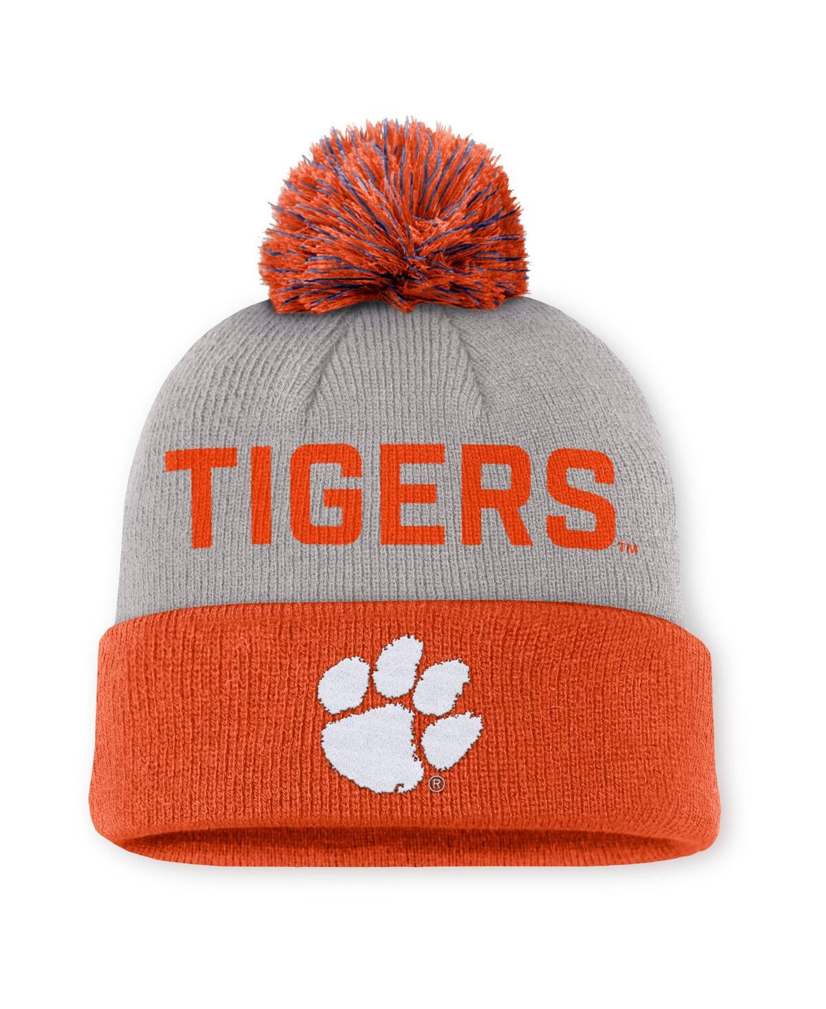 Click here for Nike Mens Gray/Orange Clemson Tigers Primetime Pea... prices