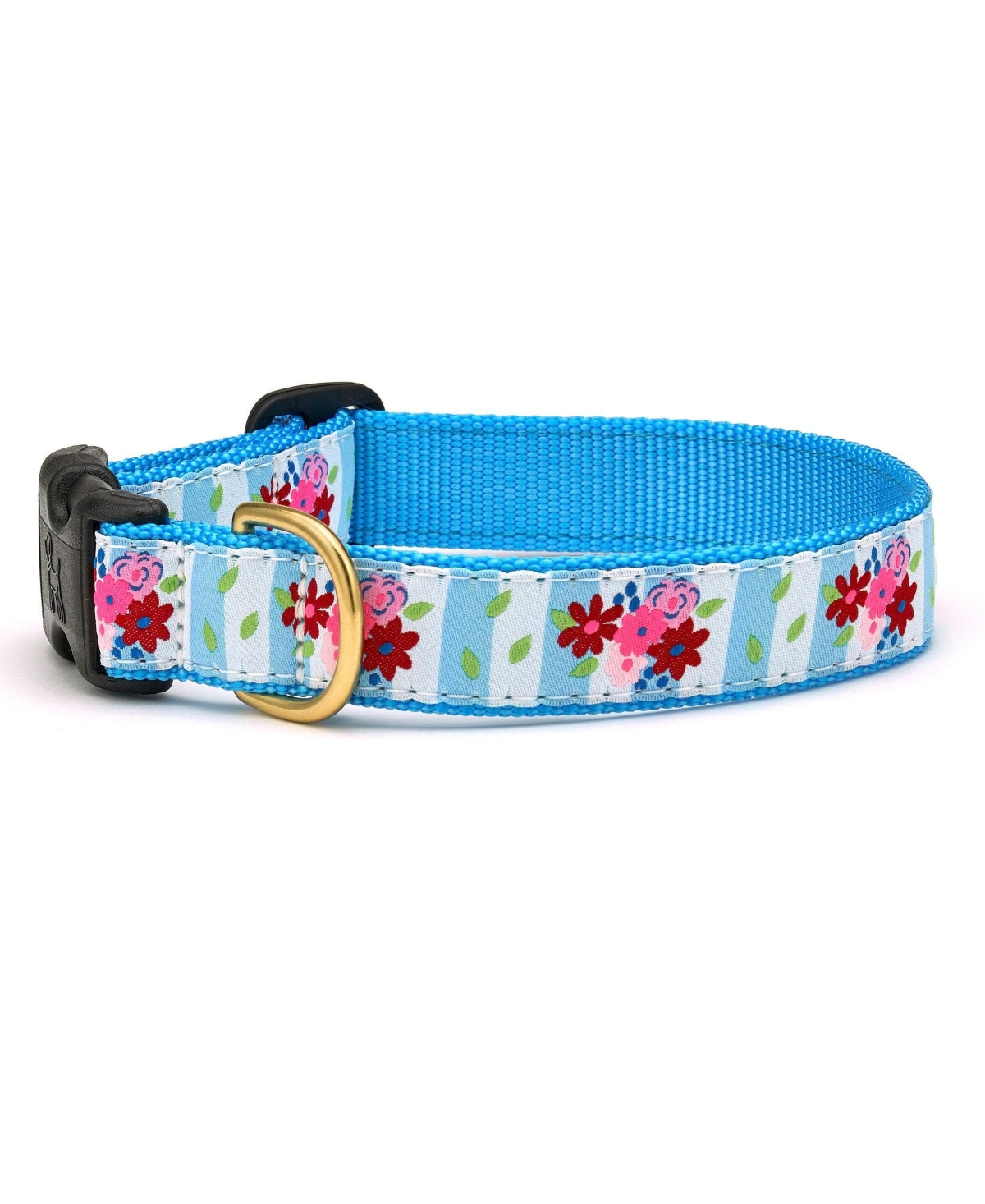 Click here for Up Country Bouquet Dog Collar - Blue prices