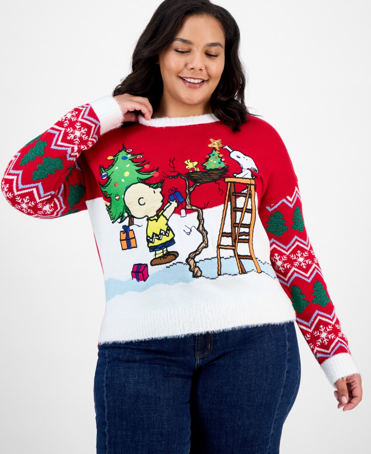 Click here for Its Our Time Trendy Plus Charlie Brown Ugly Xmas S... prices
