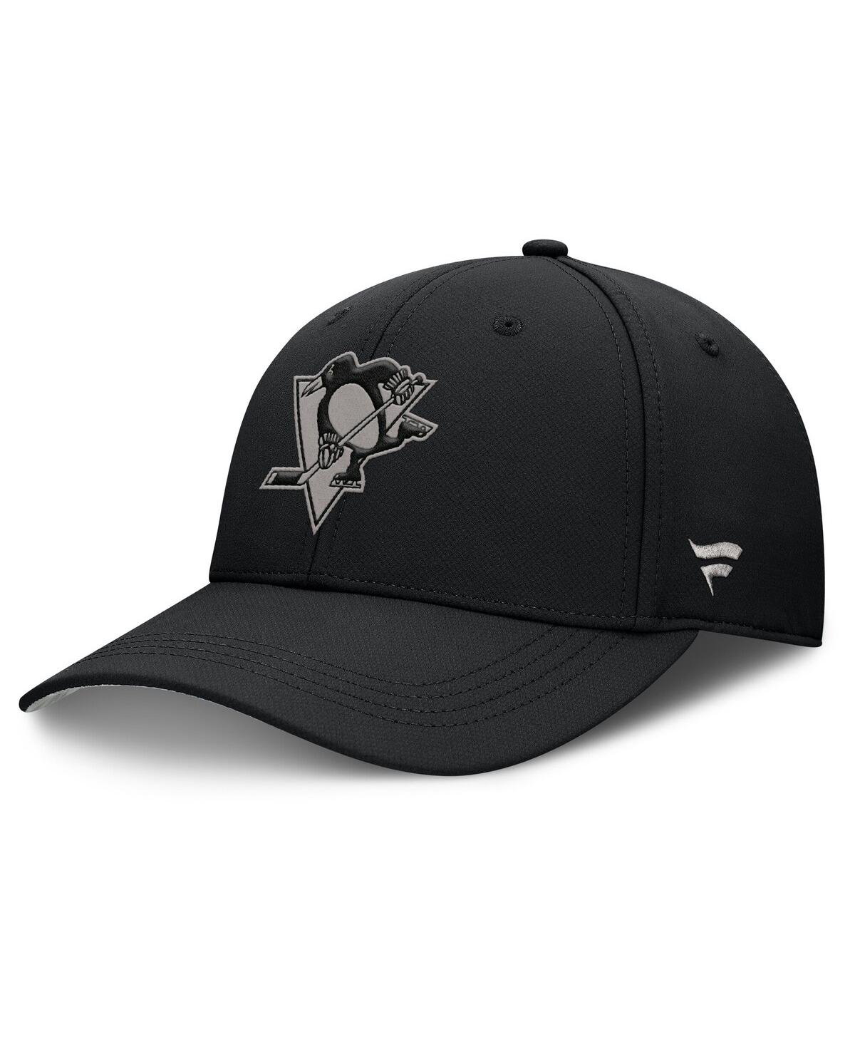 Click here for Fanatics Mens Black Pittsburgh Penguins Homage Adj... prices