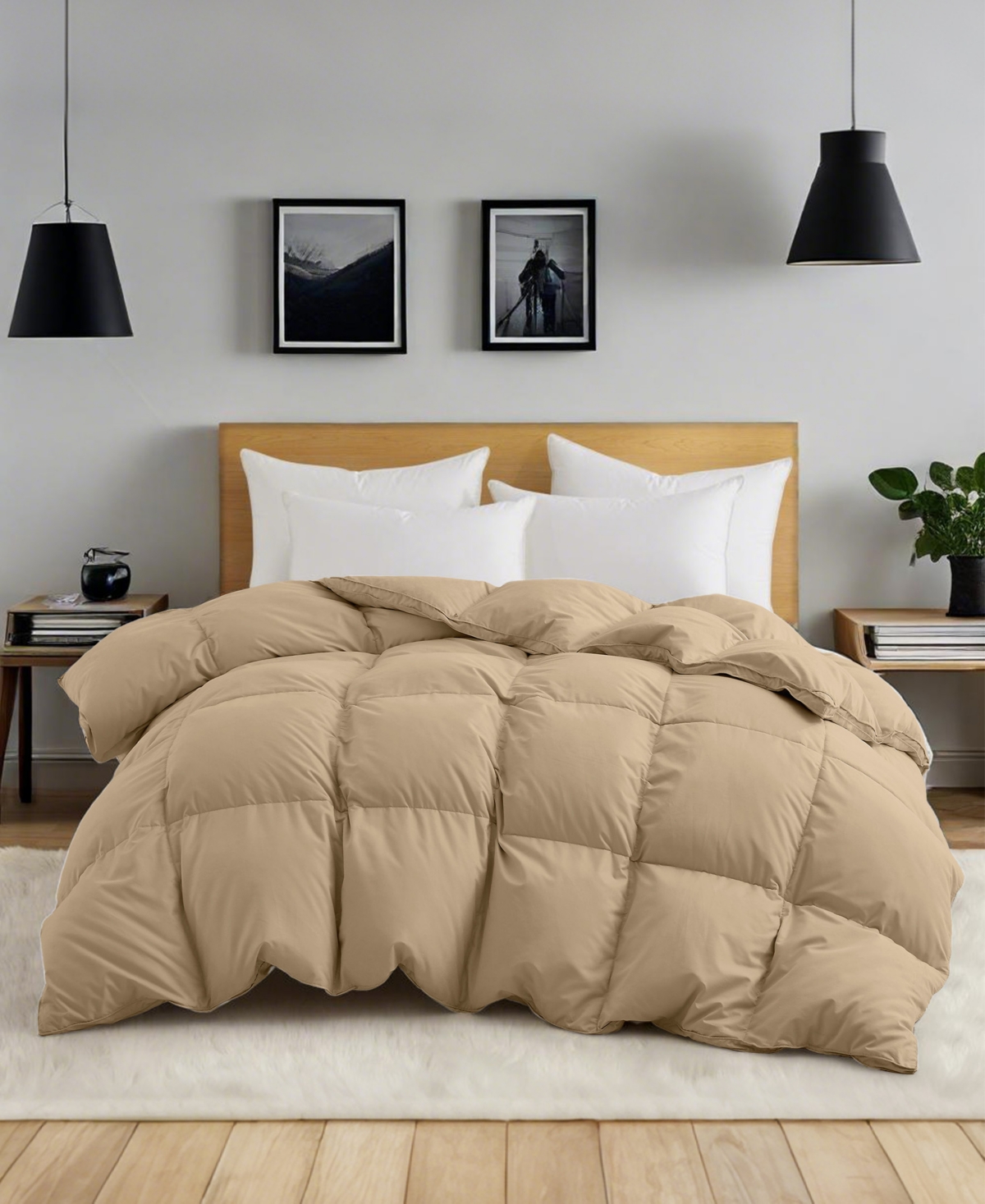 Click here for Unikome Buttery Soft Goose Down Feather Comforter... prices