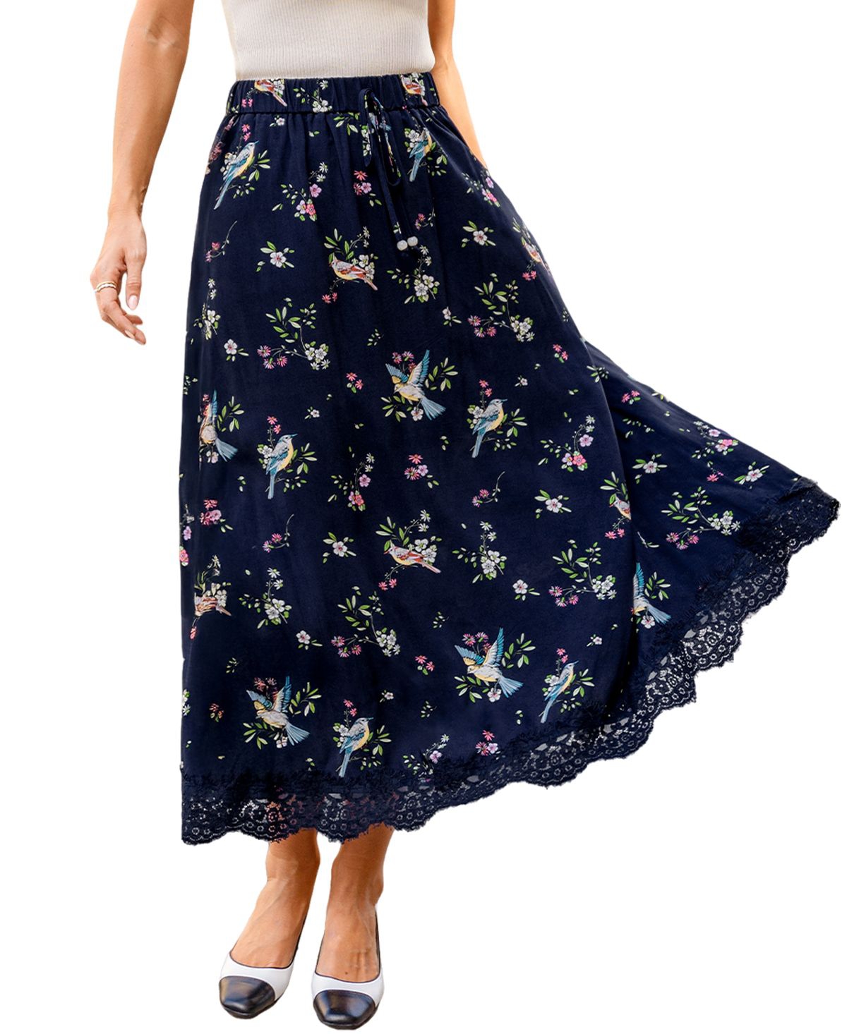 Click here for Cupshe Womens Days Like This Floral Maxi Skirt - D... prices