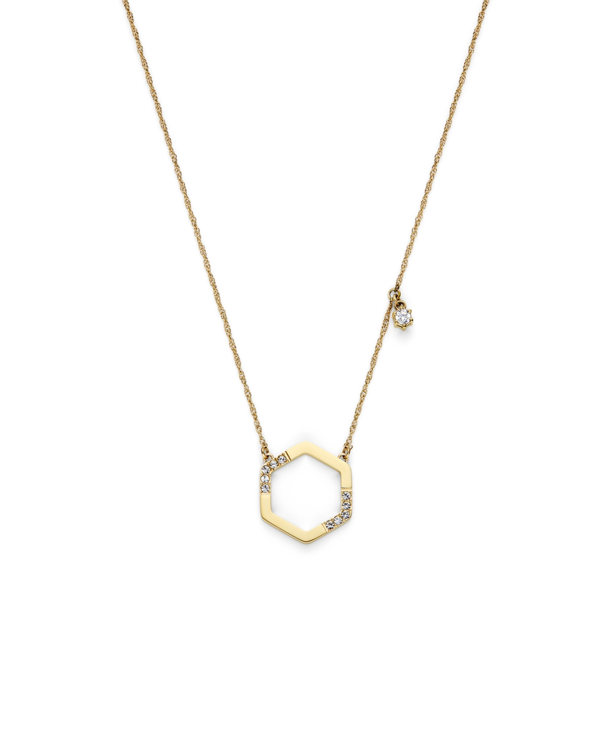 Click here for Olivia Burton Crystal Honeycomb Gold Tone Stainles... prices