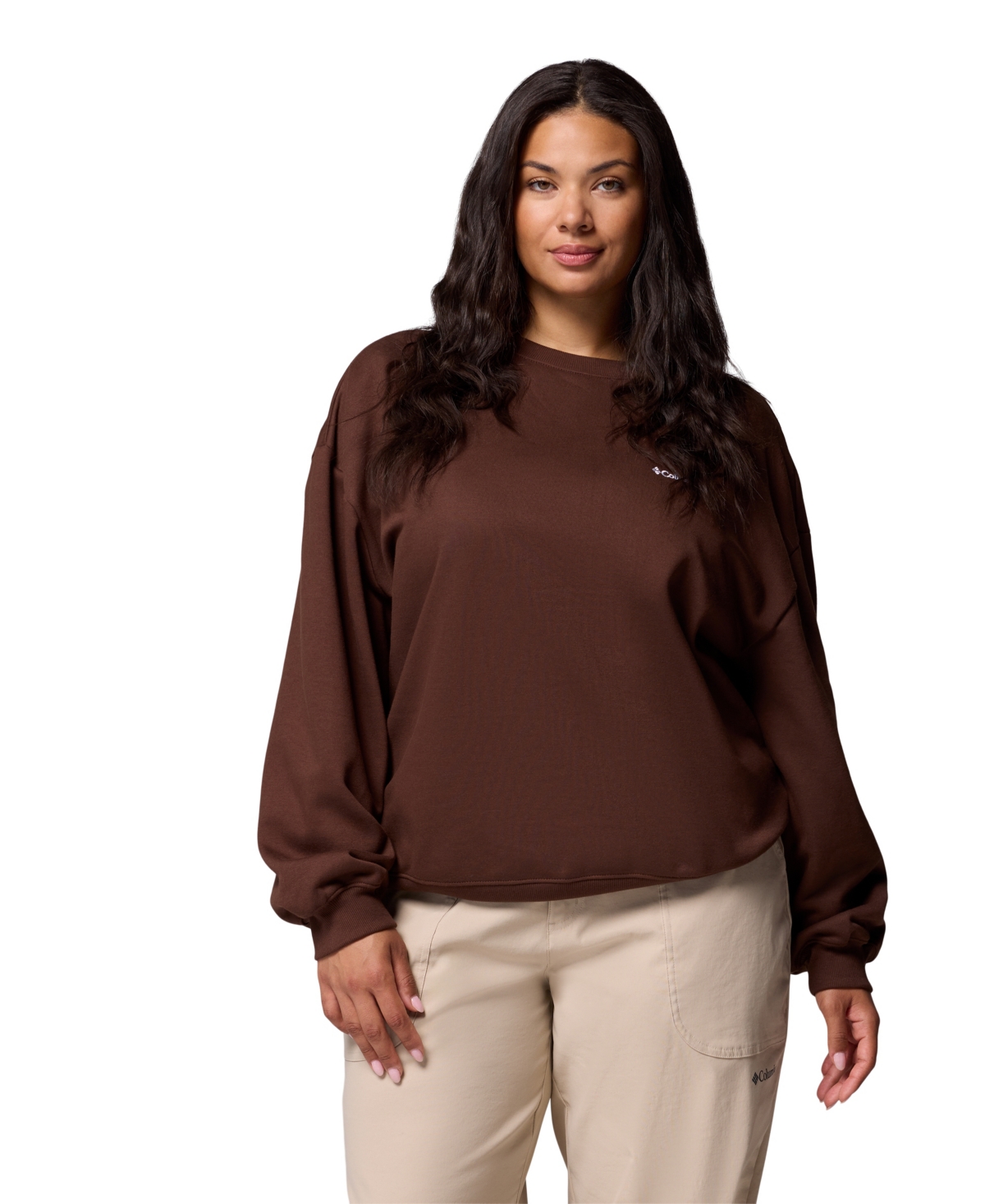 Click here for Columbia Plus Size Aldermore Crewneck Sweatshirt -... prices