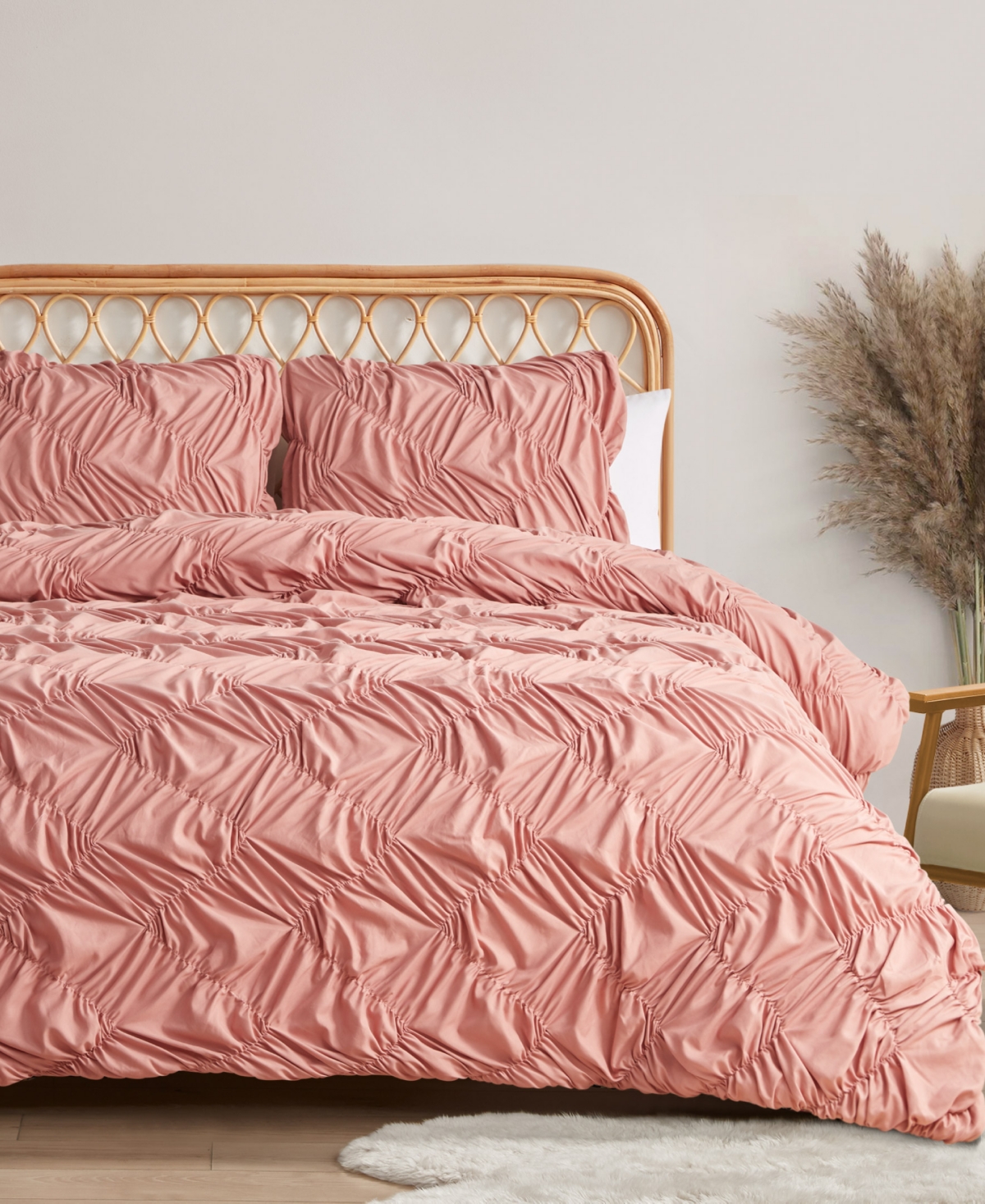 Click here for Jessica Simpson Emmy Textured Ruched 3-Pc. Comfort... prices
