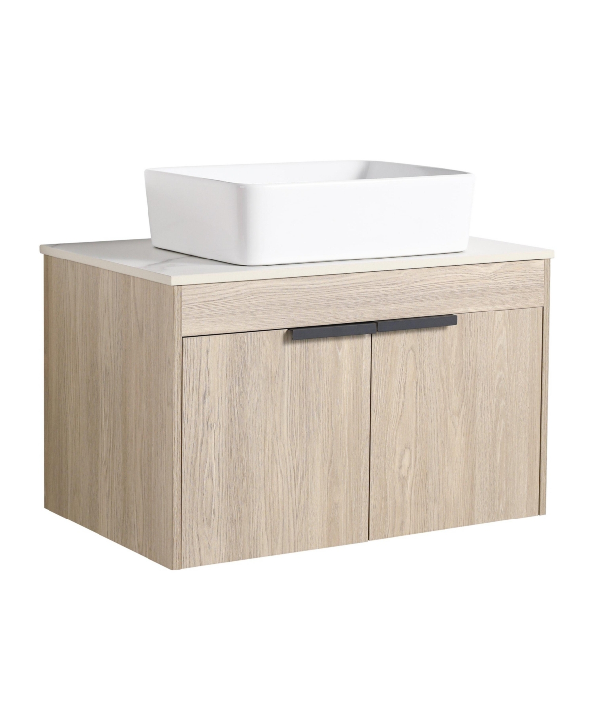 Click here for Casainc 30 Inch Floating Vanity with Ceramic Basin... prices