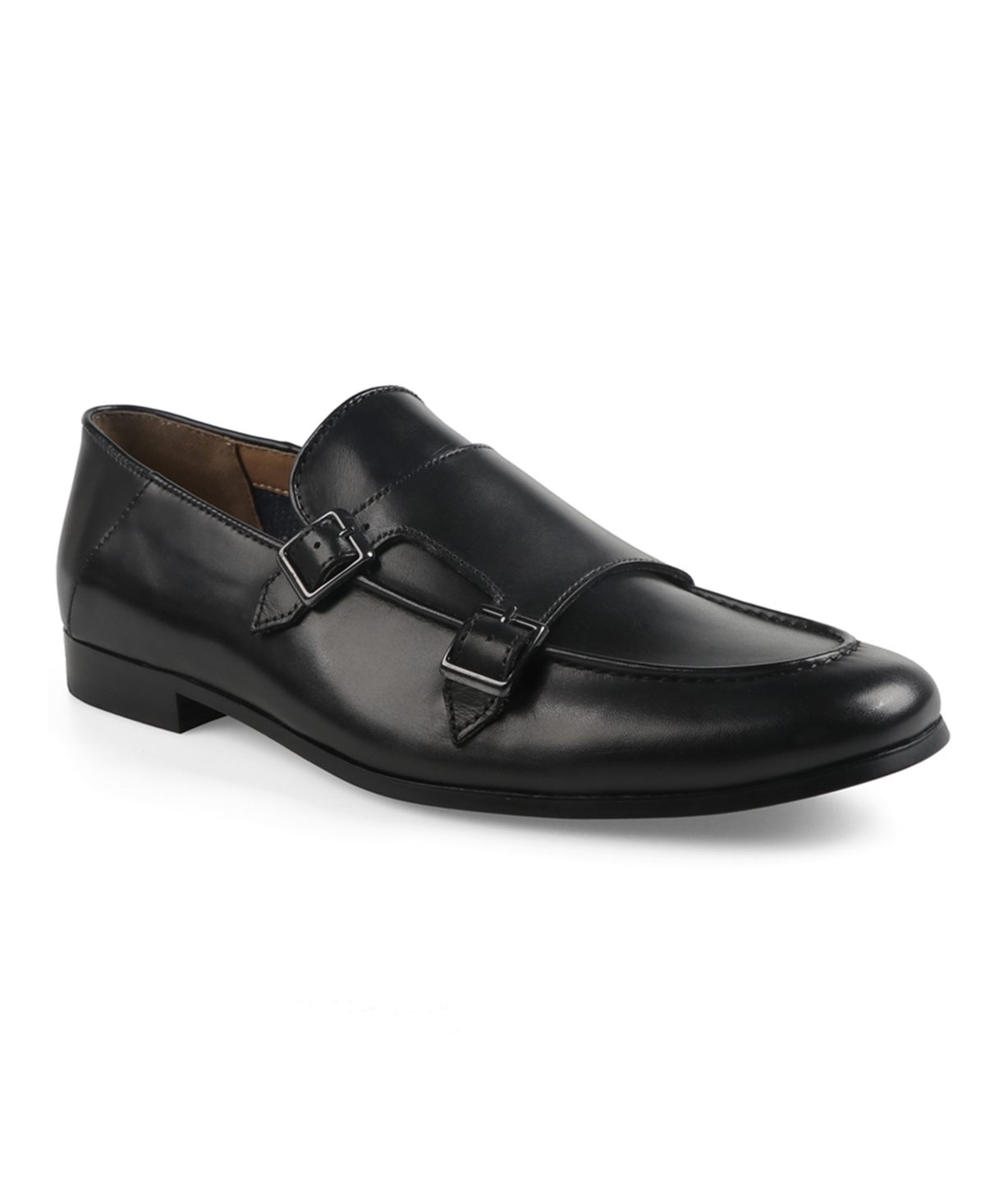 Click here for Bar Iii Mens Correy Leather Double Monk Dress Shoe... prices
