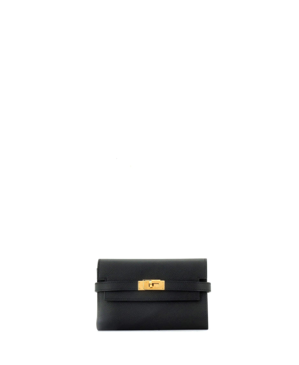 Click here for Pre-Owned Hermes Medium Kelly Trifold Wallet Epsom... prices