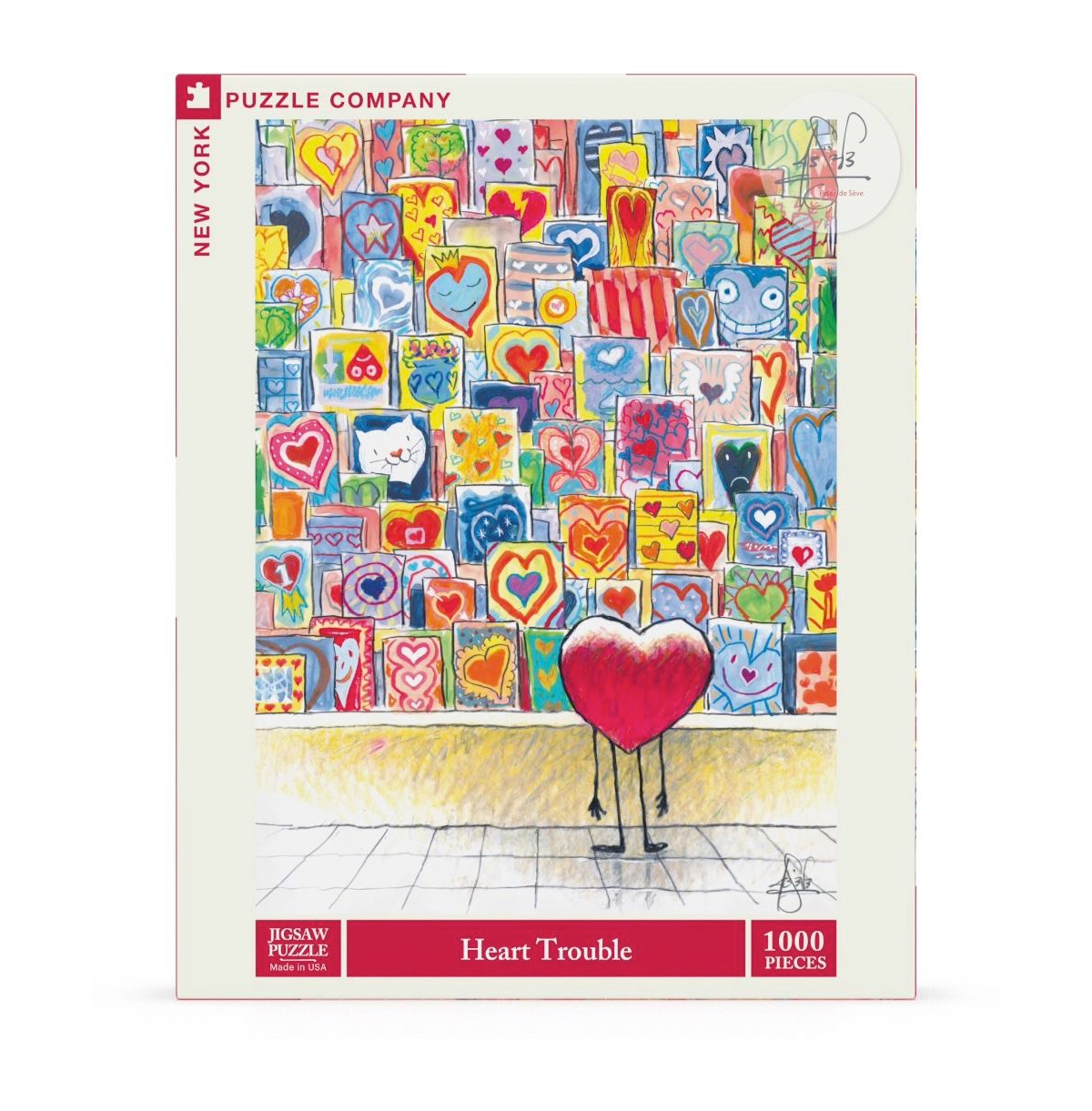Click here for New York Puzzle Company Heart Trouble 1000 Piece P... prices