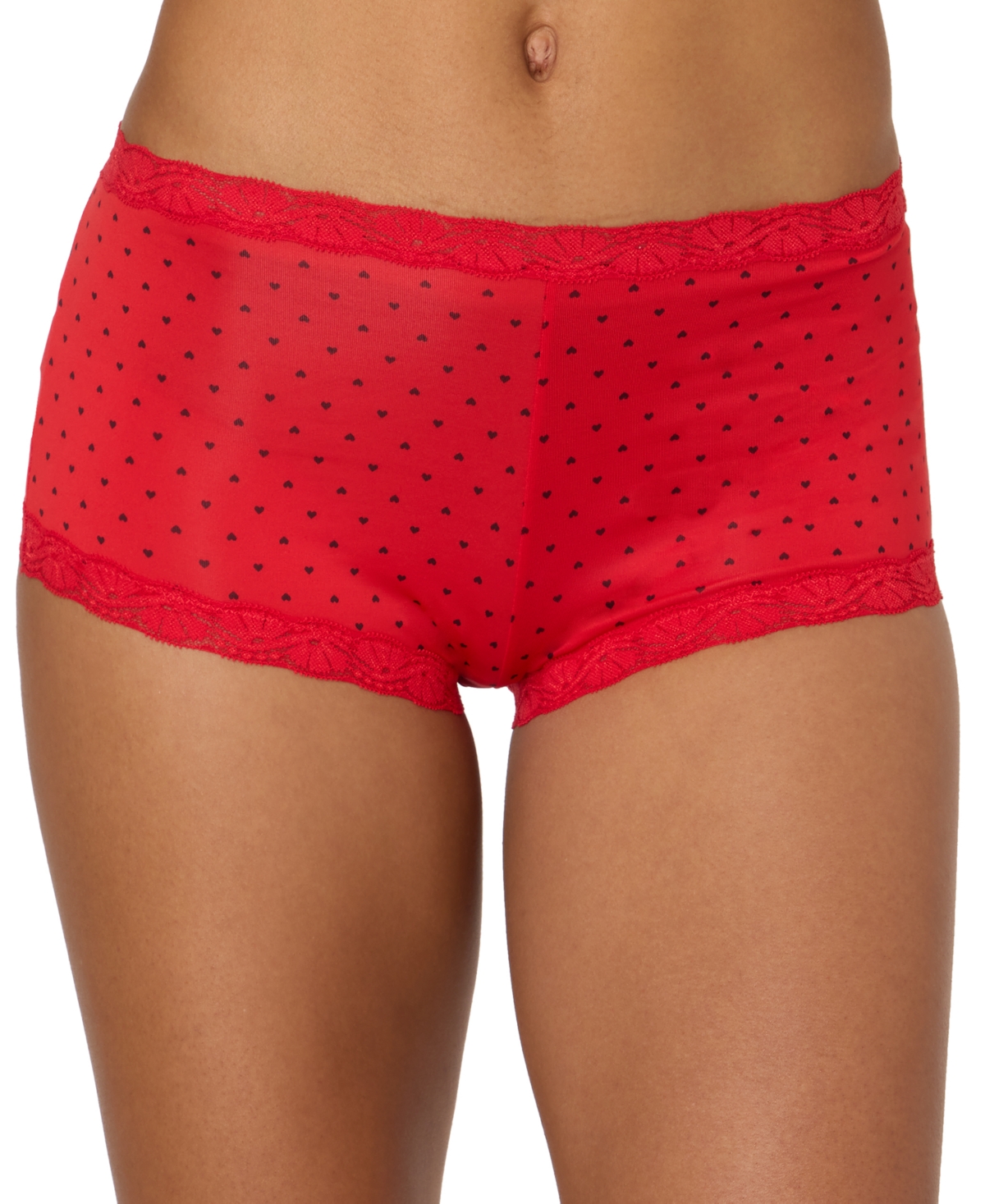 Click here for Maidenform Lace Trim Microfiber Boyshort Underwear... prices