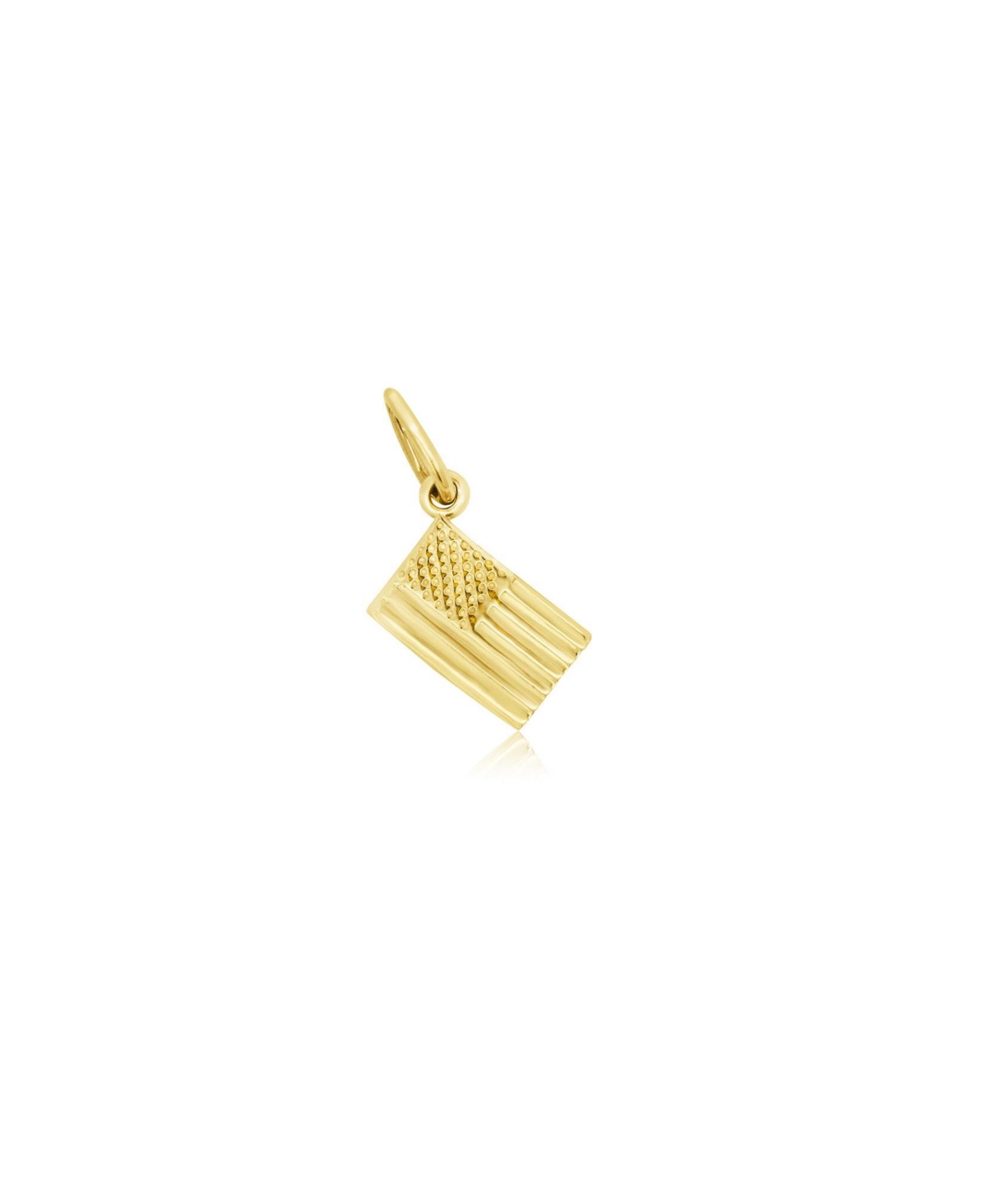 Click here for The Lovery Mini Gold Usa Flag Charm 14K Gold - Gol... prices