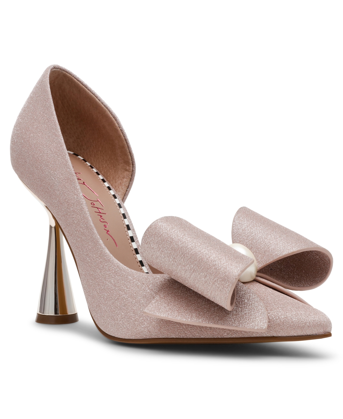 Click here for Betsey Johnson Womens Kyliee Embellished Bow Pumps... prices
