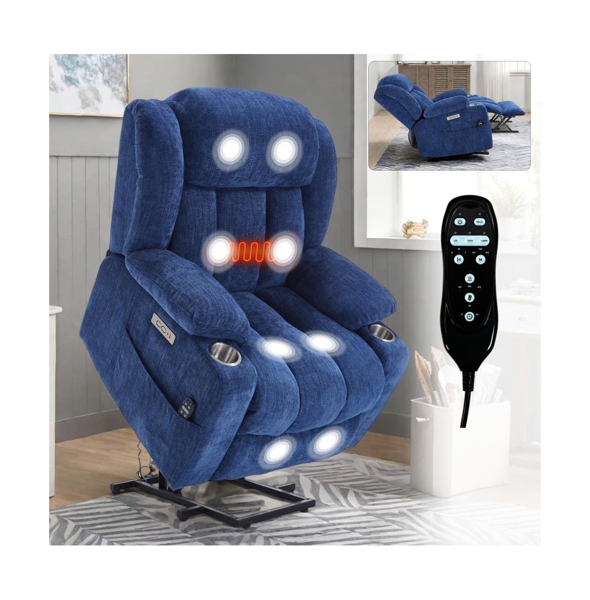 Click here for Maison Boucle Power Lift Recliner with Heat & Mass... prices