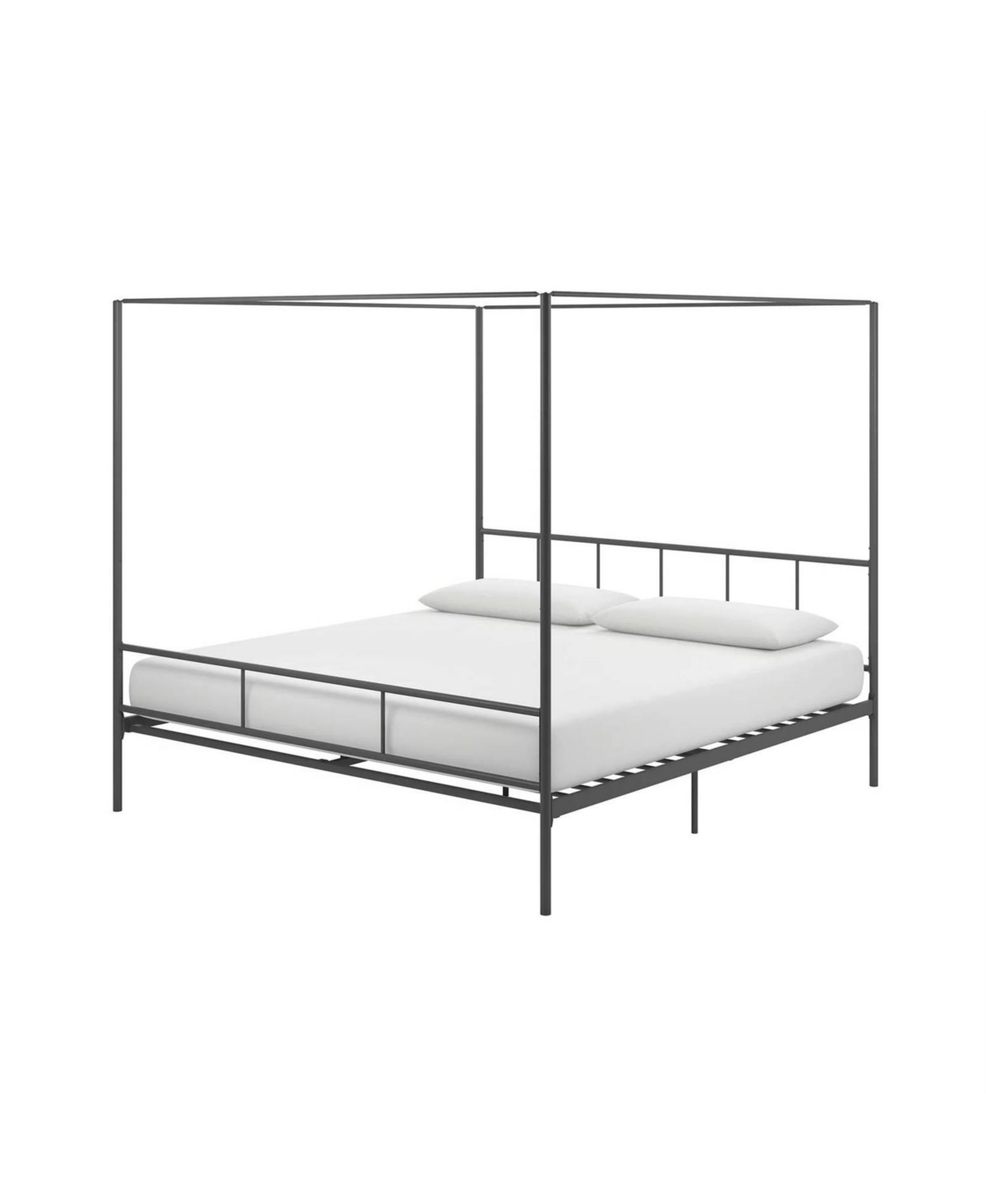 Click here for Slickblue Metal Canopy Bed Frame with Headboard an... prices