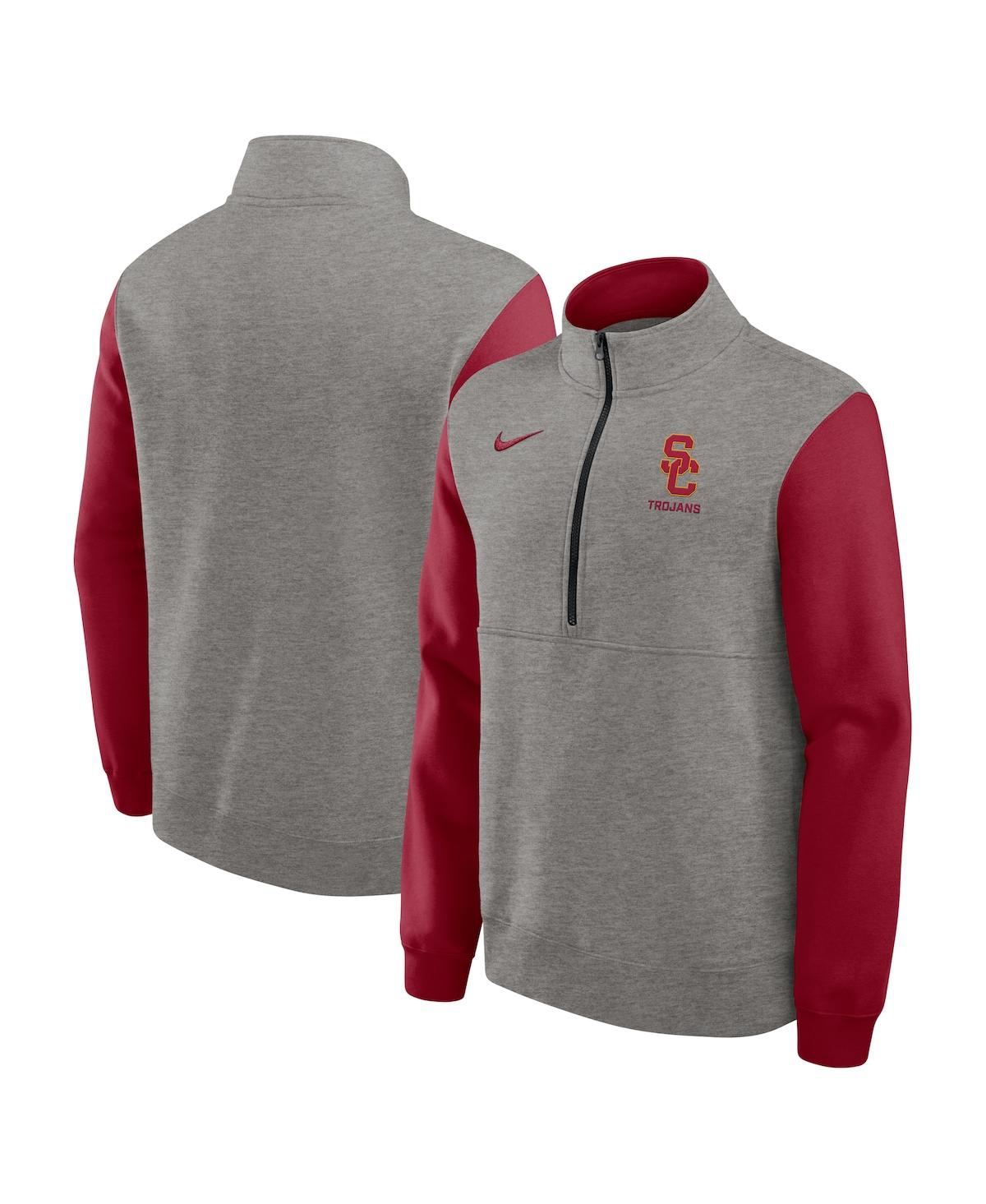 Click here for Nike Mens Heather Gray/Cardinal Usc Trojans Club F... prices