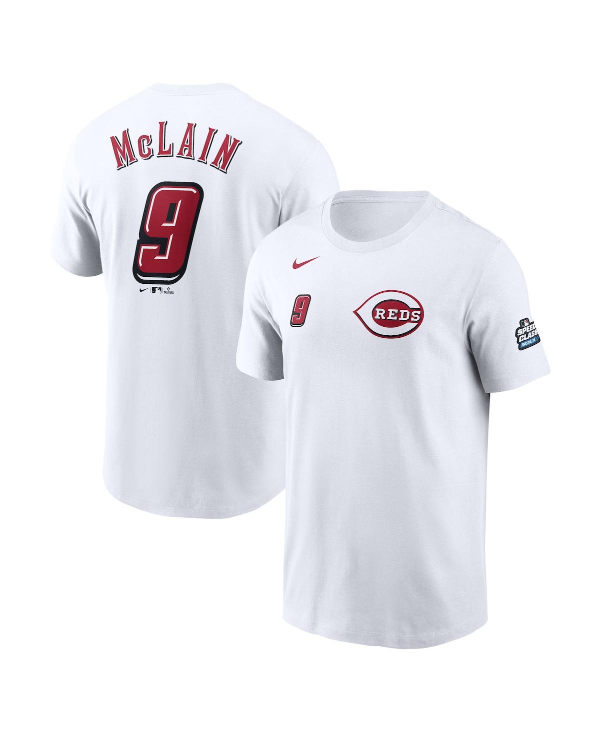 Click here for Nike Mens Matt McLain White Cincinnati Reds 2025 M... prices