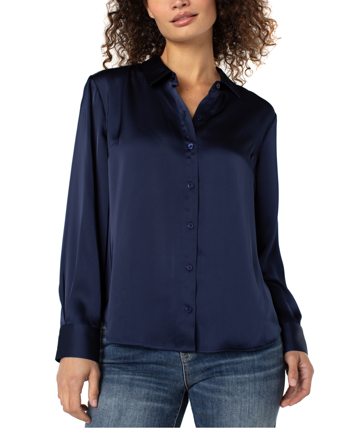 Click here for Liverpool Los Angeles Womens Long-Sleeve Button-Fr... prices