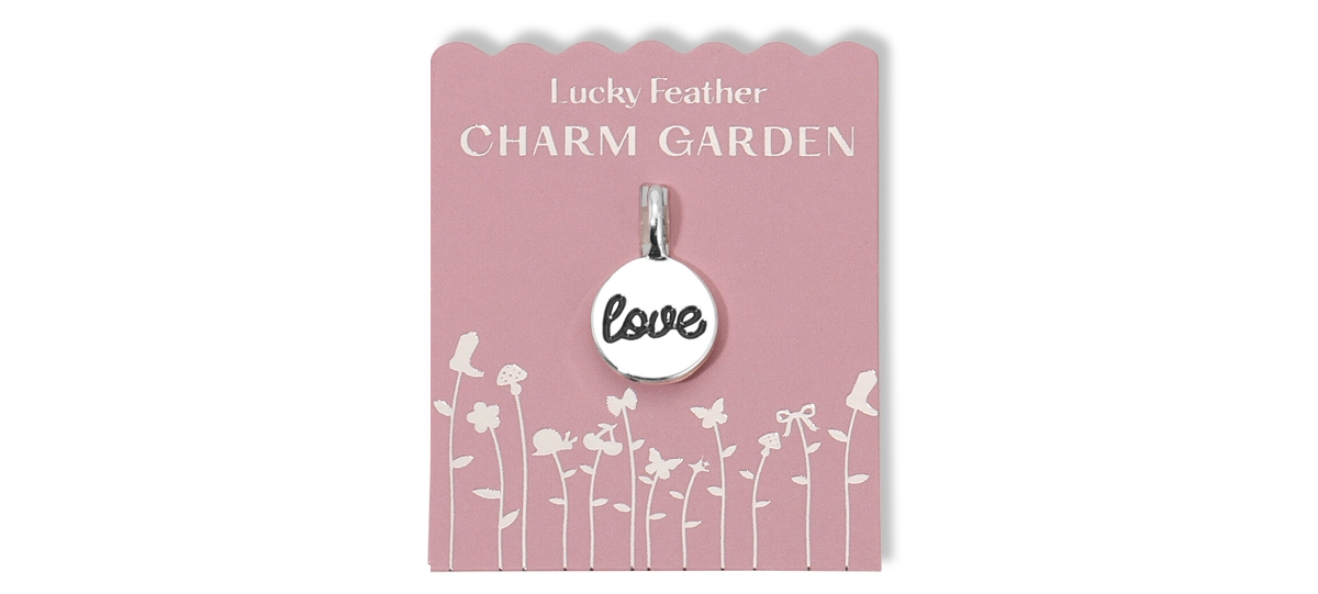Click here for Lucky Feather Charm Garden - Silver - Love Disc prices