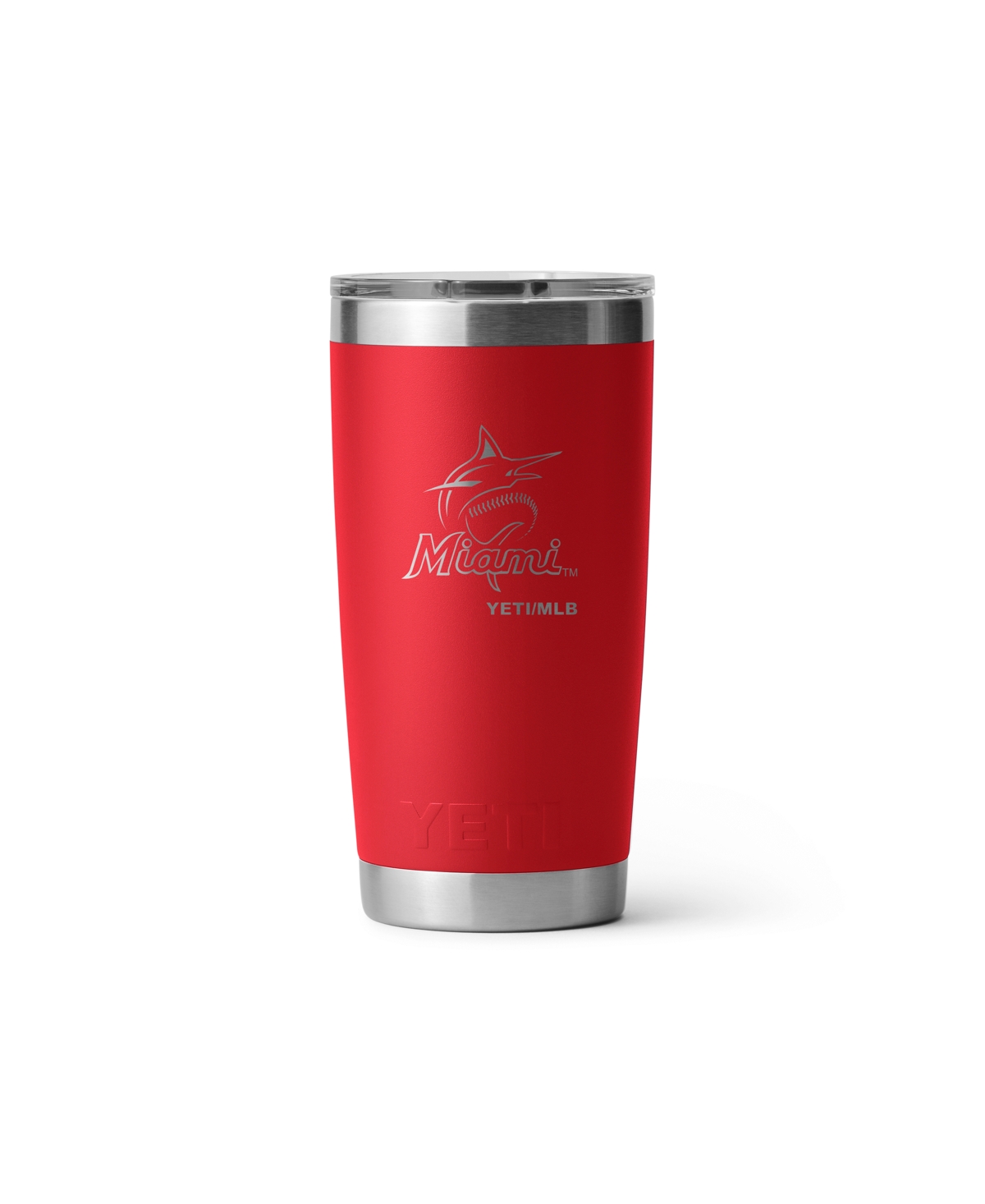 Click here for Yeti Red Miami Marlins Rambler 20 oz. Tumbler - Re... prices