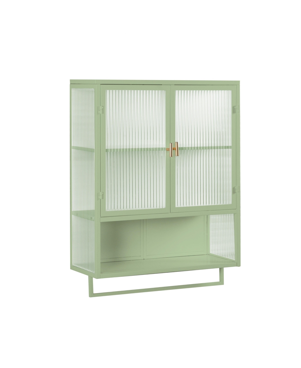 Click here for Casainc 24 Wall Cabinet with Glass Doors  Open She... prices