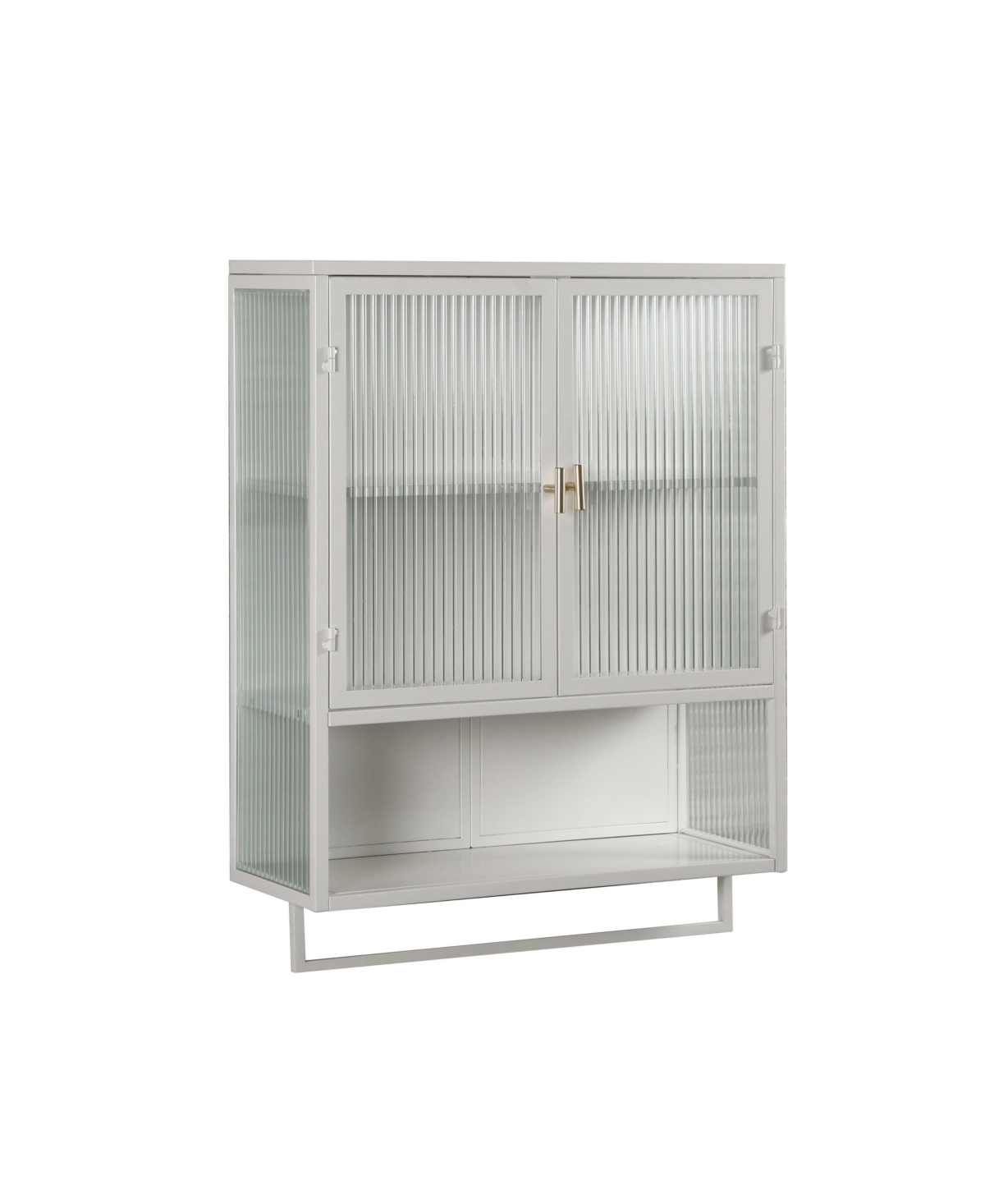 Click here for Casainc 24 Wall Cabinet with Glass Doors  Open She... prices