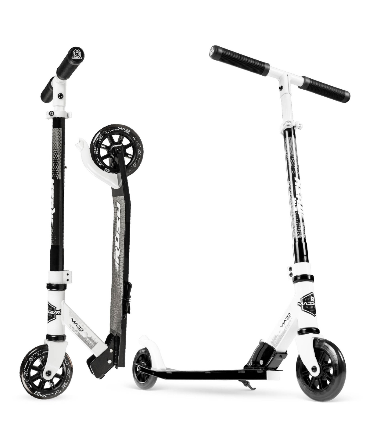 Click here for Folding Kick Scooter with Lights - Madd Gear Rush... prices