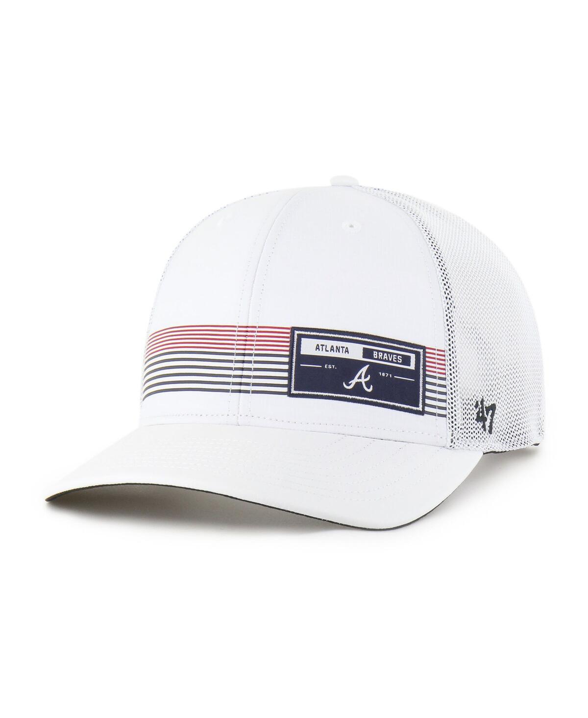 Click here for 47 Brand Mens White Atlanta Braves Rangefinder Brr... prices