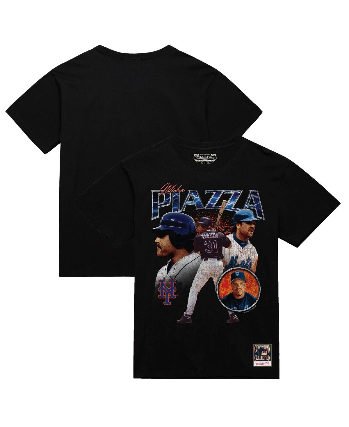 Click here for Mitchell & Ness Mens Mike Piazza Black New York Me... prices