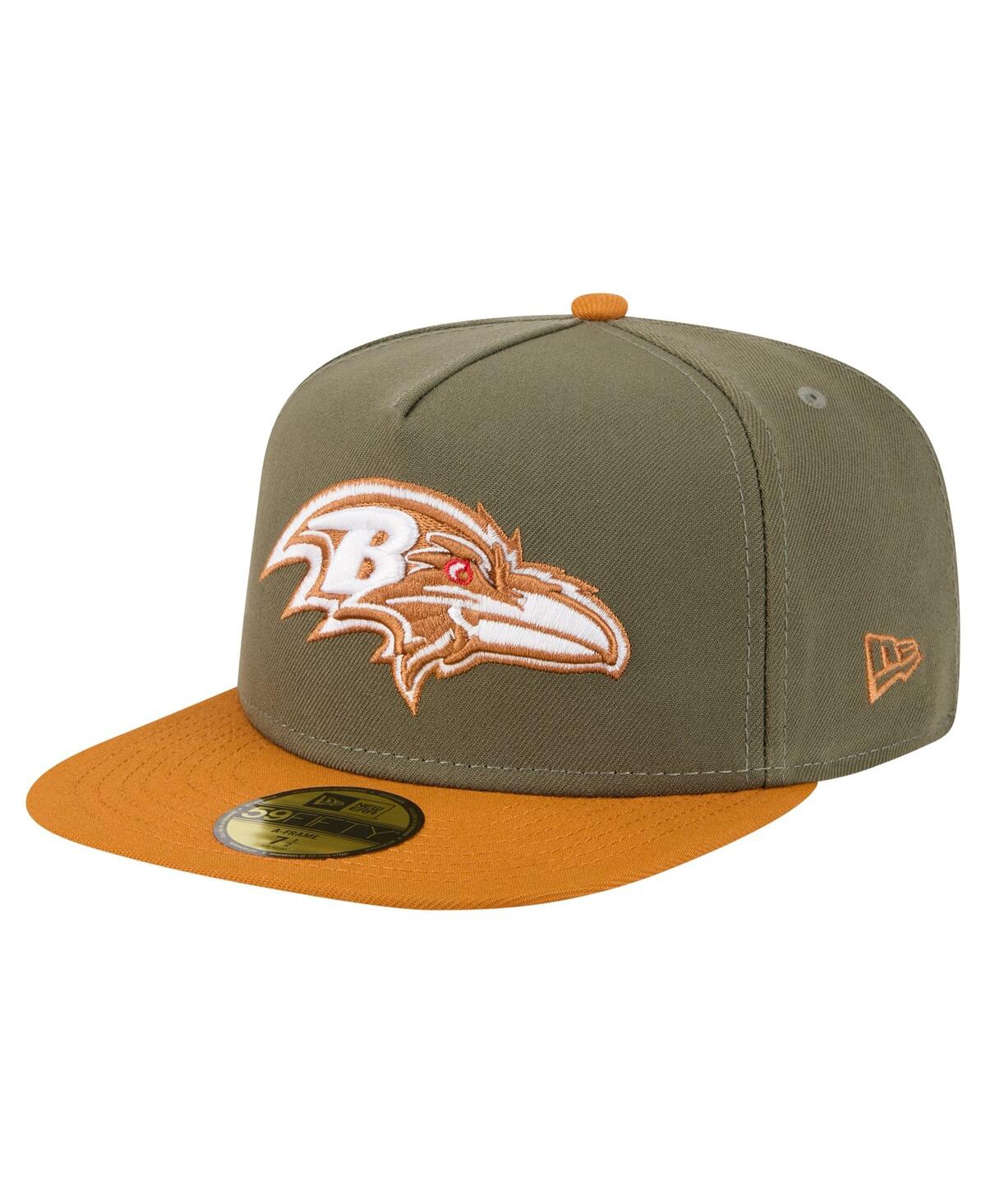 Click here for New Era Mens Olive/Brown Baltimore Ravens Color Pa... prices