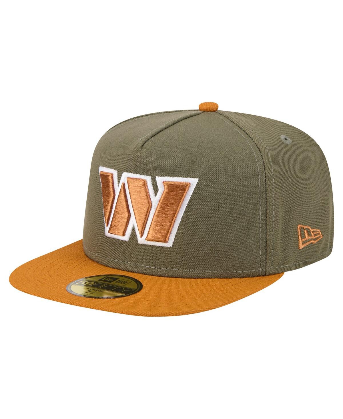 Click here for New Era Mens Olive/Brown Washington Commanders Col... prices
