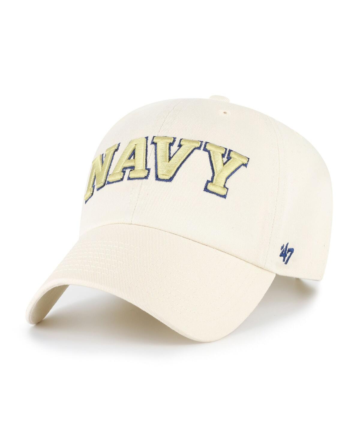 Click here for 47 Brand Mens Sand Navy Midshipmen Clean Up Adjust... prices