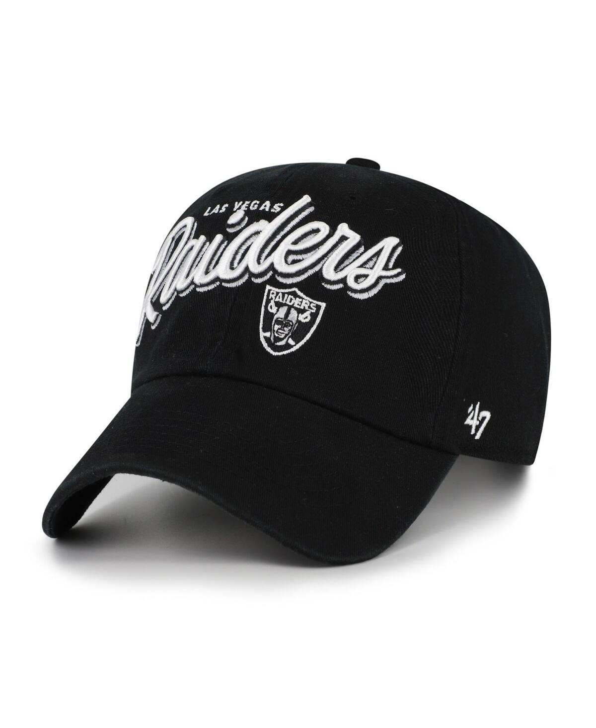 Click here for 47 Brand Womens Black Las Vegas Raiders Ariana Cle... prices