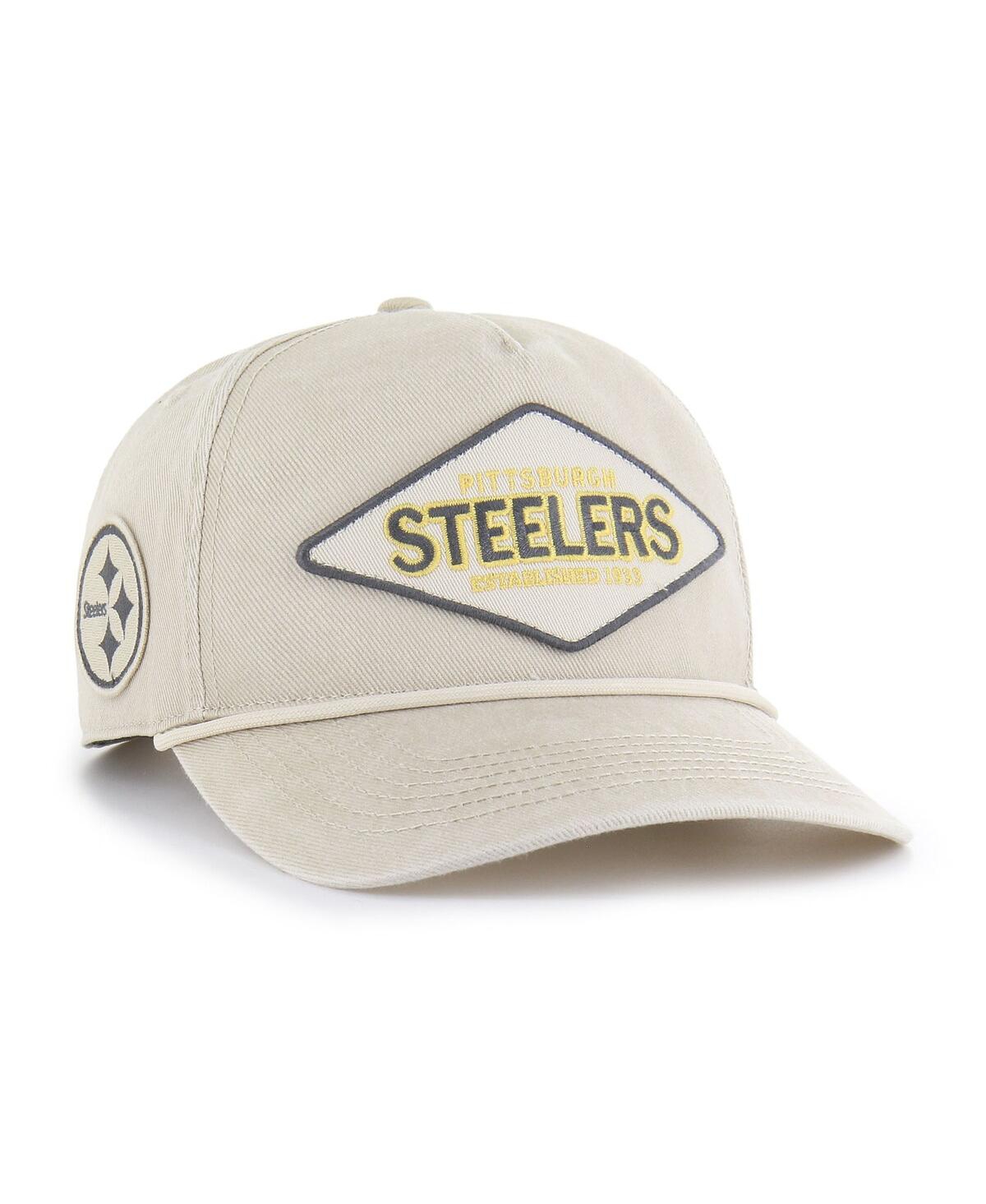 Click here for 47 Brand Mens Khaki Pittsburgh Steelers Cairn Hitc... prices