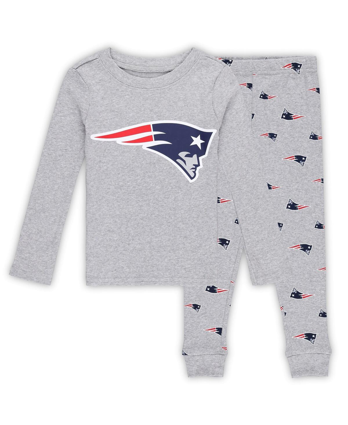 Click here for Outerstuff Preschool 2-Piece Heather Gray New Engl... prices
